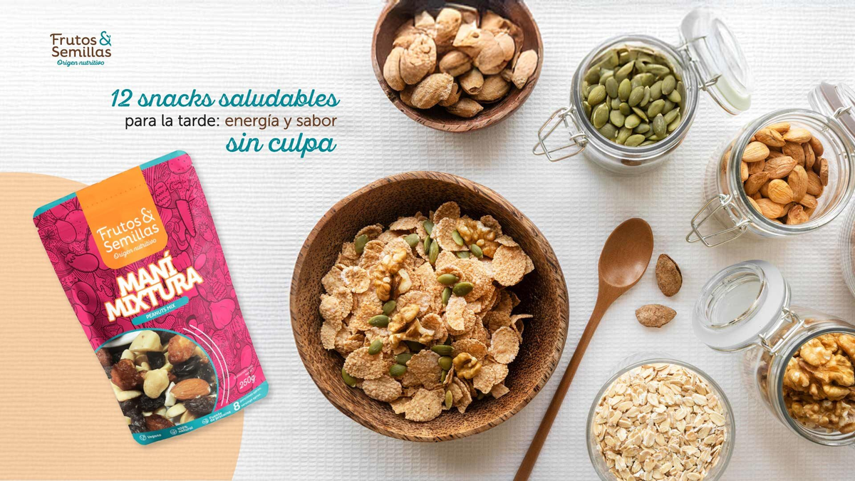 12 Snacks Saludables para la Tarde: Energía y Sabor sin Culpa – Frutos ...