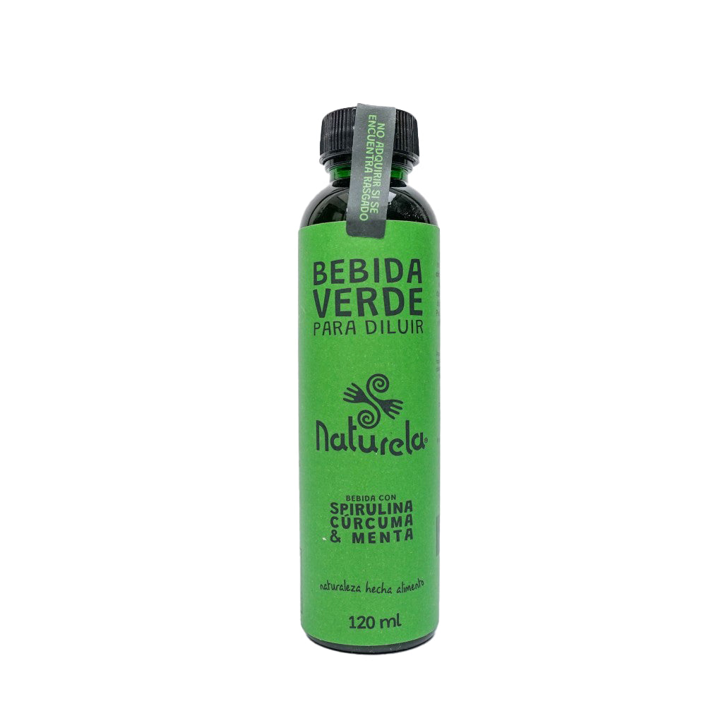 BEBIDA VERDE PARA DILUIR NATURELA * 120 ML – Frutos & Semillas
