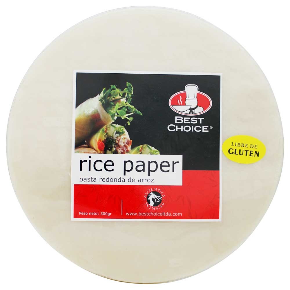 RICE PAPER BEST CHOICE – Frutos & Semillas