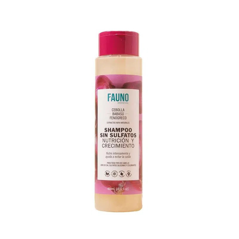 SULFATE-FREE SHAMPOO FAUNO NUTRITION AND GROWTH * 400 ML – Frutos ...