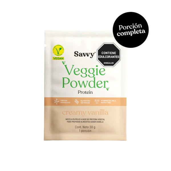 Veggie Powder creamy vanilla sachet 30gr – Frutos & Semillas