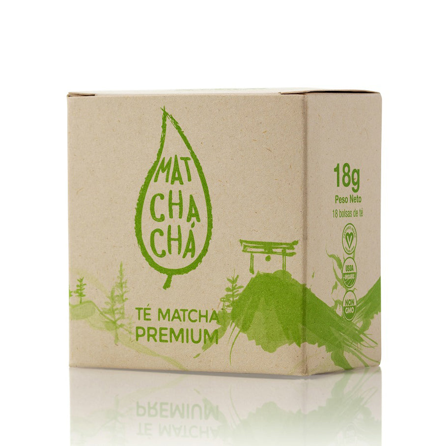 MATCHA TEA BOX 18 ENVELOPES – Frutos & Semillas